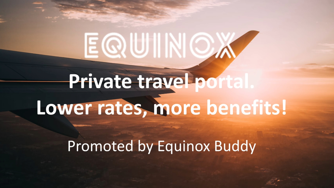 Equinox Buddy Fred Seow